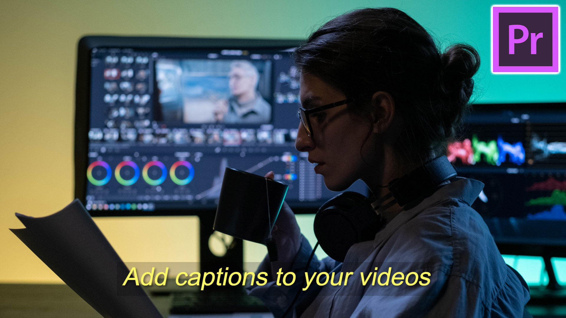 Free Premiere Pro Caption Template How To Use It Easy To Use You 