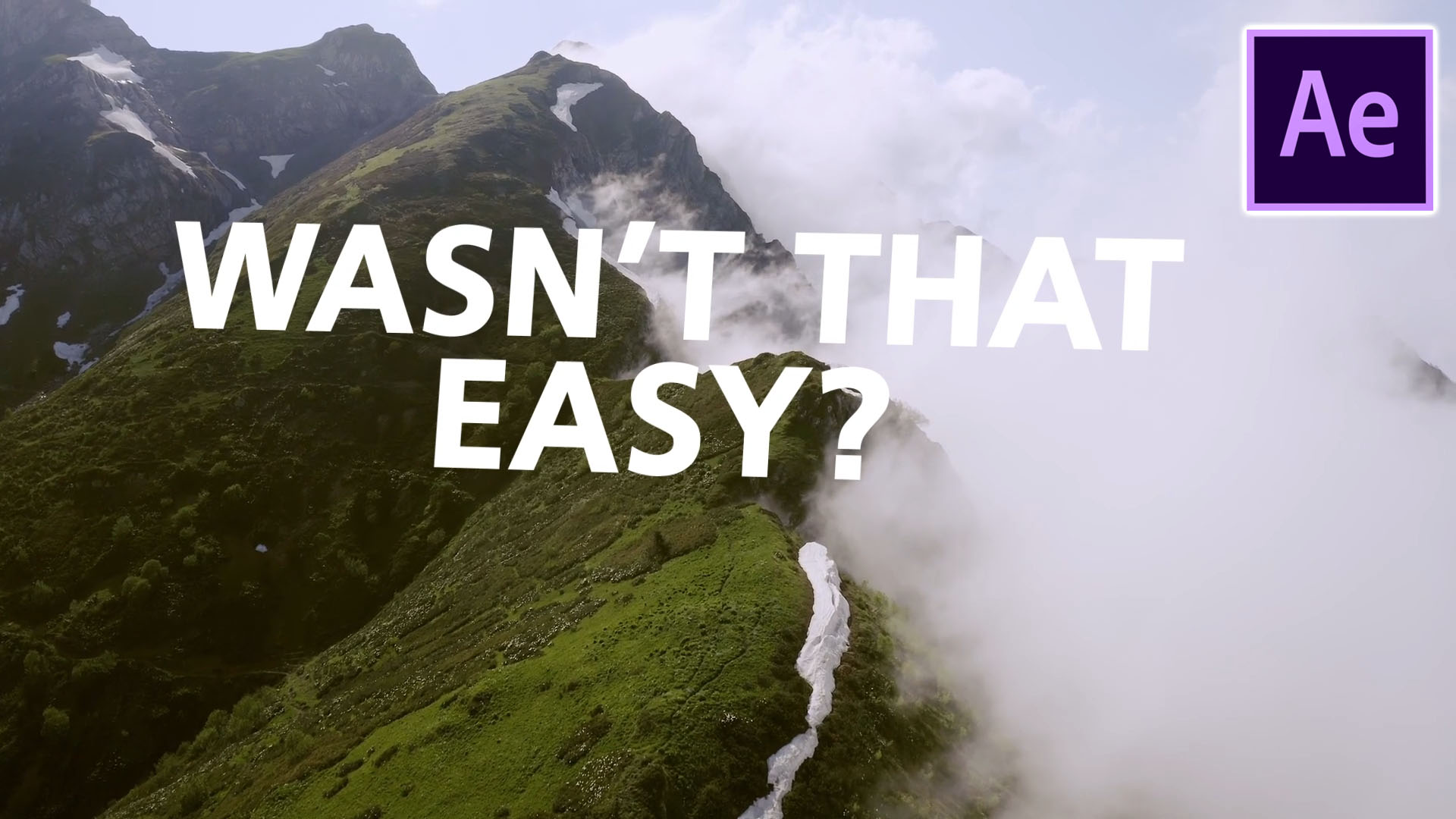 Track Text To Video SO EASY After Effects Tutorial You Want Pizzazz